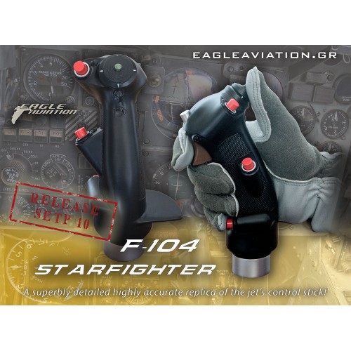 F-104 Starfighter Control Stick Replica